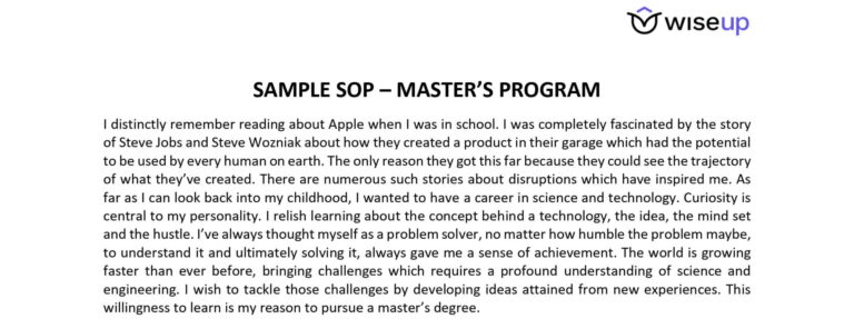 How to write an SOP with AI tools? | WiseUp Communications