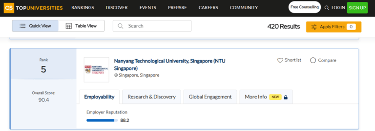 NUS vs NTU - Best University in Singapore? | WiseUp Communications